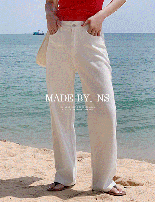 니썸 [데님/코튼ver][made]프리뷰린넨스트레이트팬츠 - 4color (숏,롱/s-l)