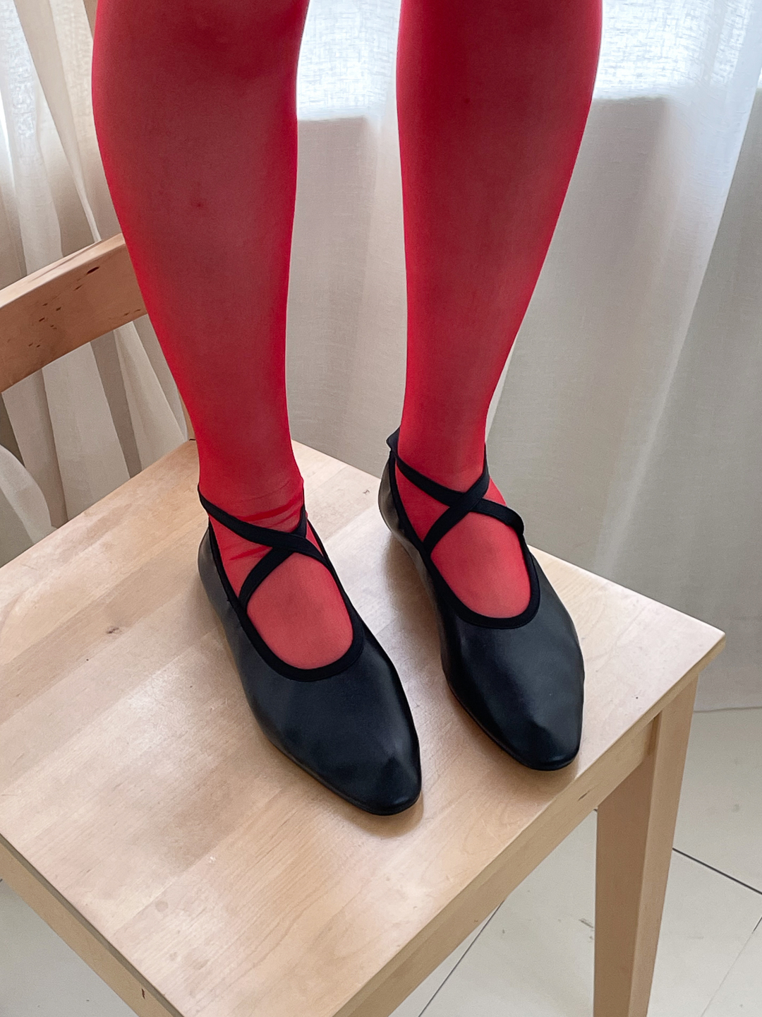 미야오 x-strap plat shoes