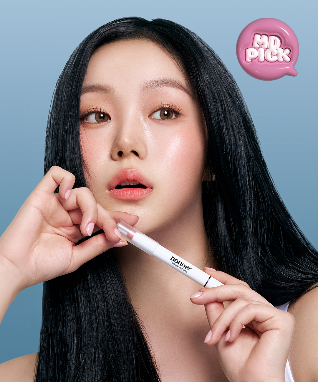 노노어 [MD PICK] 오버 듀 립펜슬 [매트]