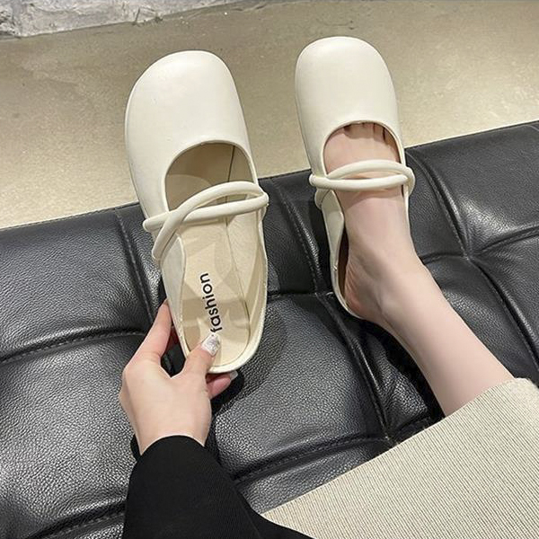 메가플레이스 푹신말랑3color 귀여운 메리제인 둥근코 뮬 블로퍼 뮬슬리퍼 말랑 플랫슈즈 로퍼 빅사이즈 뮬샌들 봄여름 뮬블로퍼 슬리퍼뮬 샌들 슬리퍼 단화 쪼리 통굽쪼리