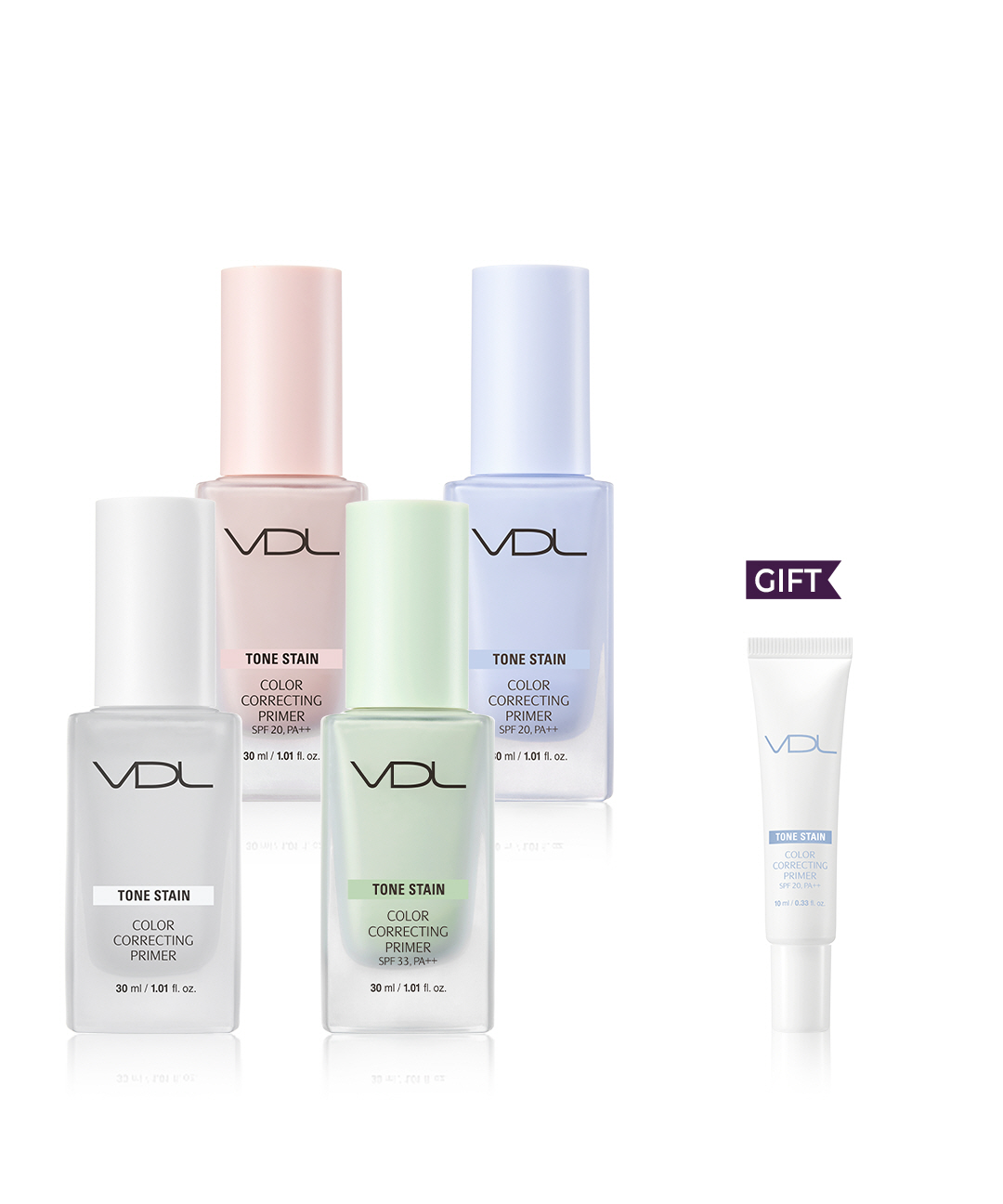 VDL 톤스테인 컬러코렉팅 프라이머(10ml 추가증정)