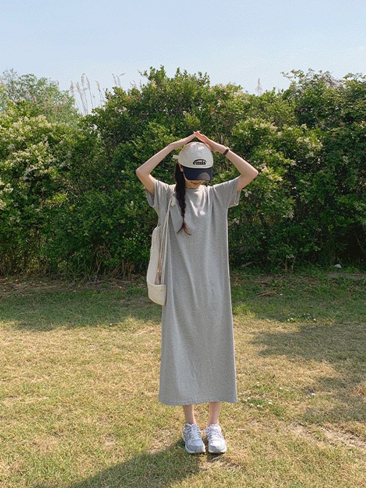 리얼코코 3만장판매리뷰인증💘자체제작 썸데이 데일리 롱원피스 5 Color 여름썸머여행룩휴양지바캉스반팔