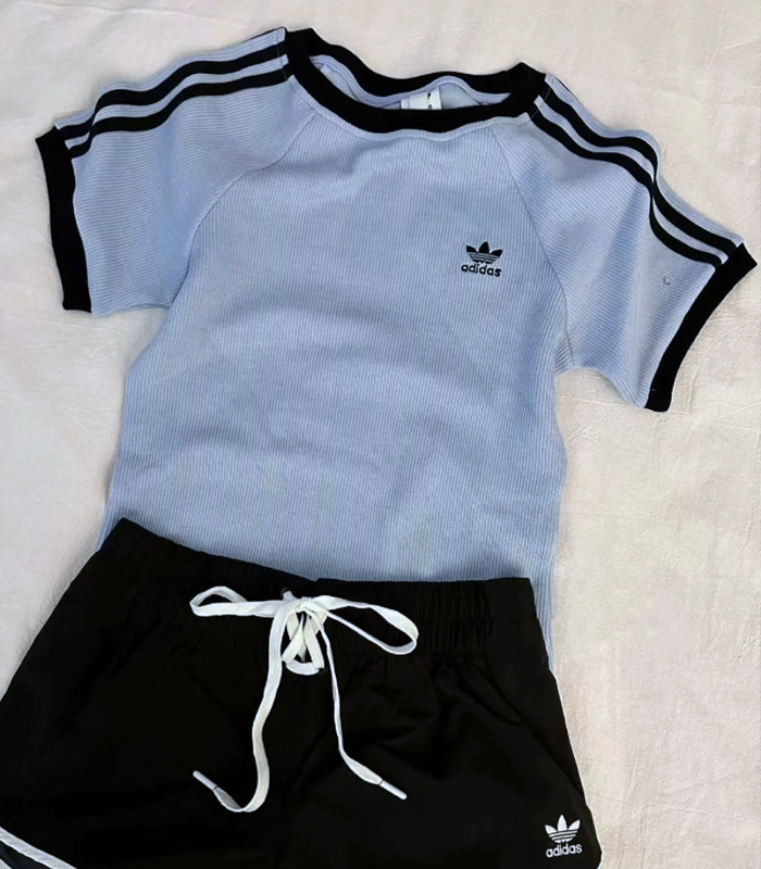 메소프501 아디다스 3S 와플 슬림 반팔티 2컬러 IC5462 IC5464