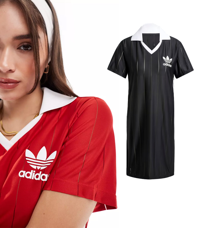 메소프501 아디다스 아디컬러 3S 핀 스트라이프 반팔 원피스 3컬러 IX5510 IX5508 IX5507