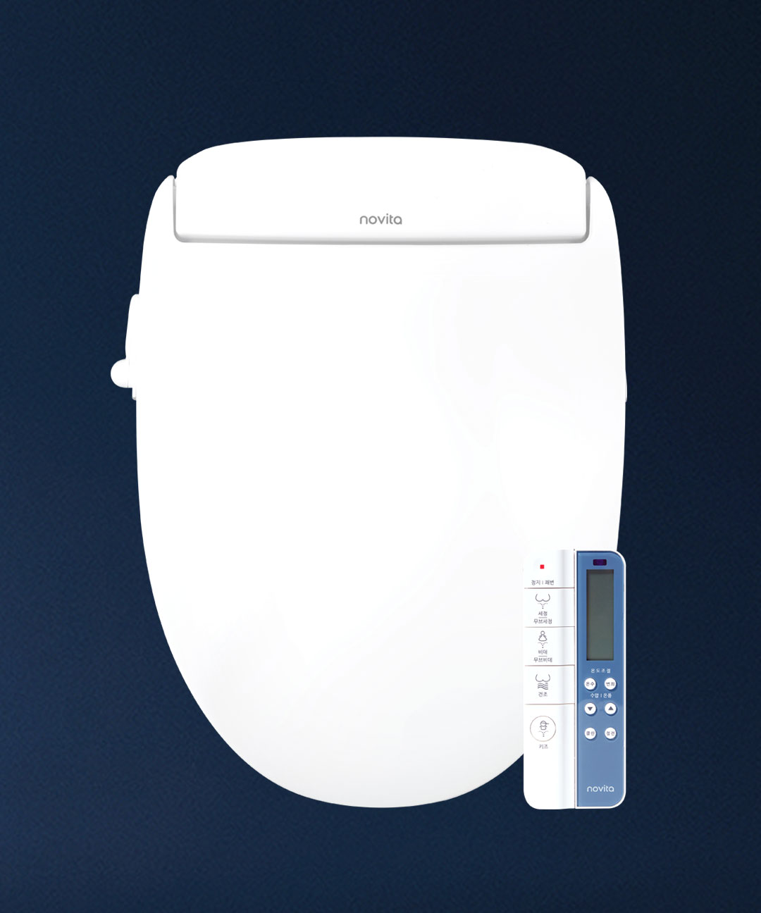 노비타 스마트 LCD 리모컨 방수비데 BD-SH680