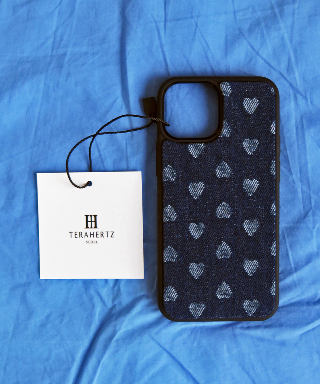테라헤르츠 TEXTILE PHONE CASE [HEART]