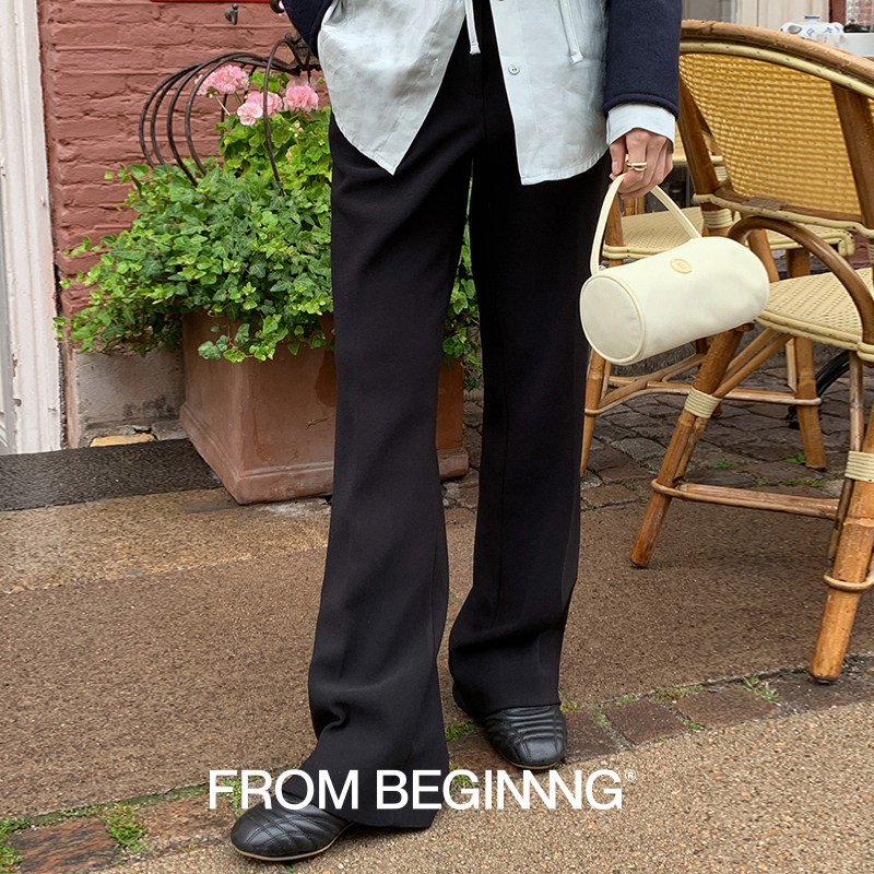 프롬비기닝 1천장돌파 Made 텐션 히든 밴딩슬랙스부츠컷와이드 4color겨울하객룩 겨울바지 겨울슬랙스 기모슬랙스 바지 밴딩슬랙스 밴딩팬츠 부츠컷슬랙스 와이드팬츠