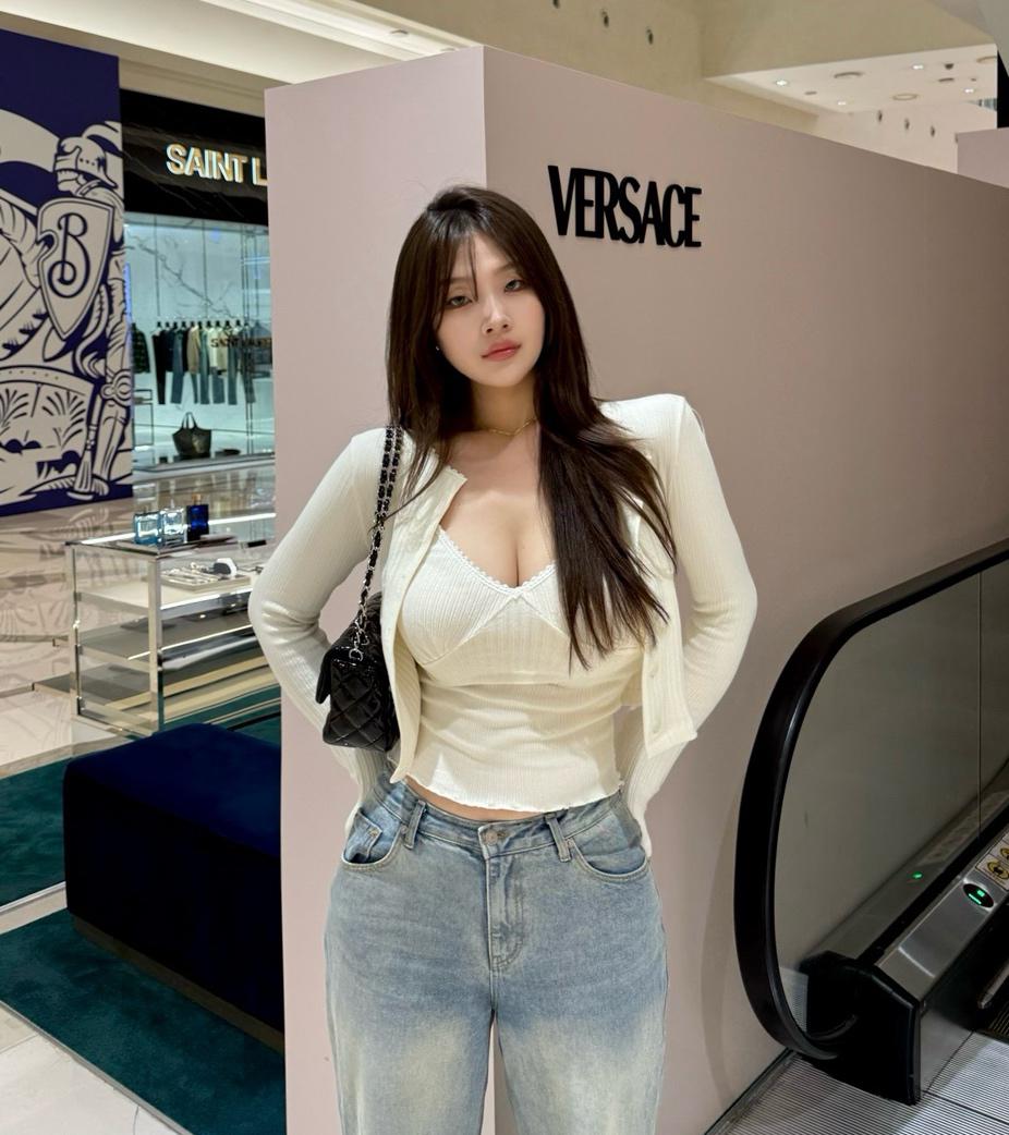 헤이지지 플라워 나시 가디건 set (3color)(국내제작)