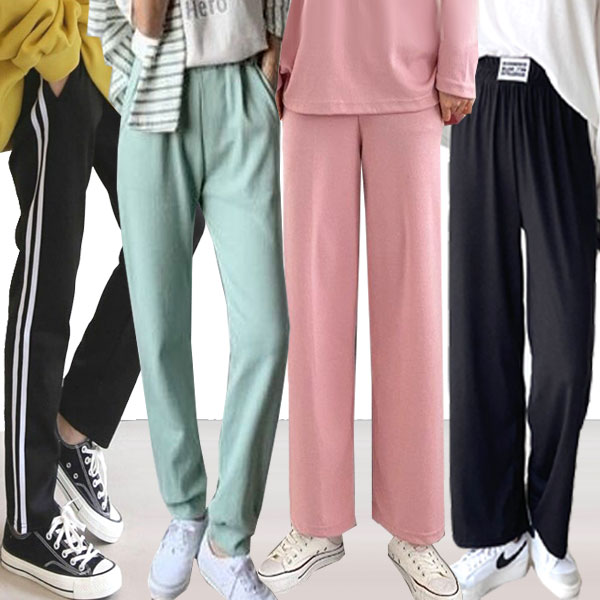 절대그녀 트레이닝바지 배기바지 배기팬츠 조거바지 조거팬츠 트레이닝팬츠 골지바지 밴딩바지 트레이닝하의 면바지 면팬츠 통바지 스판바지 통팬츠 트레이닝복바지 밴딩팬츠 가을바지 긴바지 5