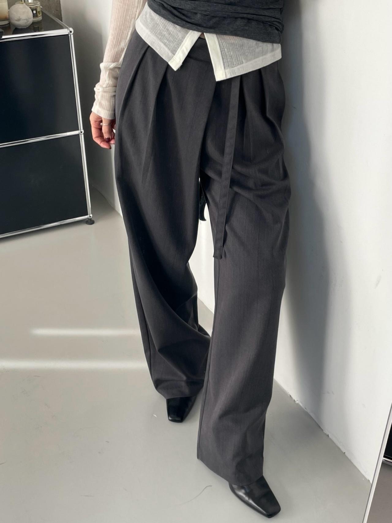 히스 FL 플라워 카프 슬랙스 팬츠 (2C)