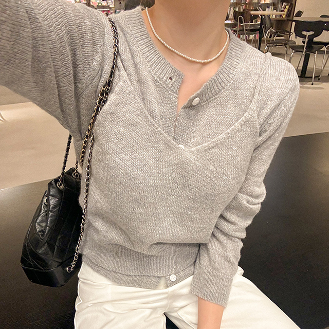 다미님 세트3컬러 가디건 나시 긴팔 니트 라운드넥 유넥 브이넥 끈나시 탱크탑 탑나시 긴소매 민소매 뷔스티에 간절기 하객룩 결혼식 파티룩 면접 정장 여행룩 무지 슬림핏