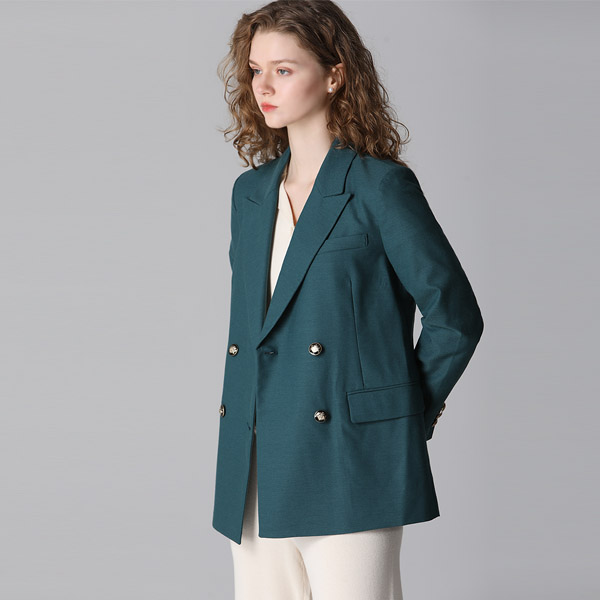 포스티 - [홈쇼핑방송/르오트(LeOT)] 울 블렌딩 자클린 더블자켓-사이즈 55~88까지