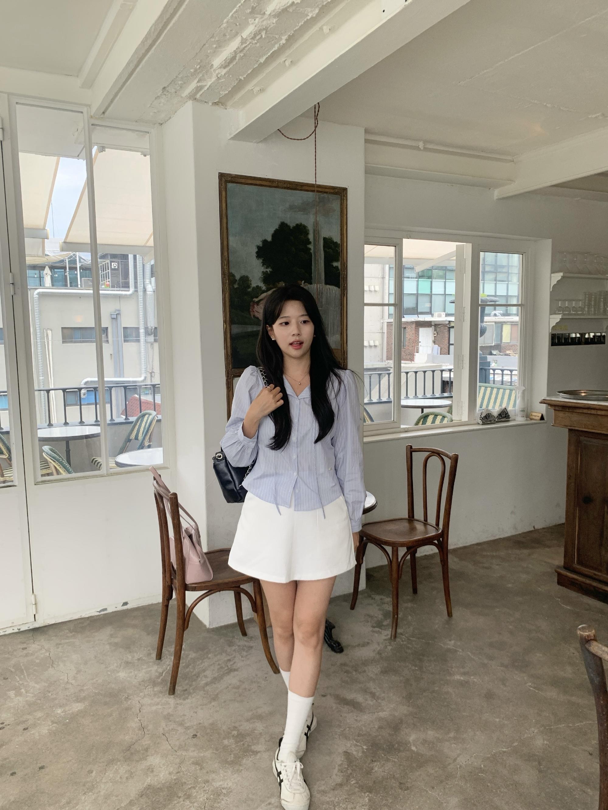 루앤메리 [SALE/당일발송] 소이 트위드 스커트팬츠(2col)