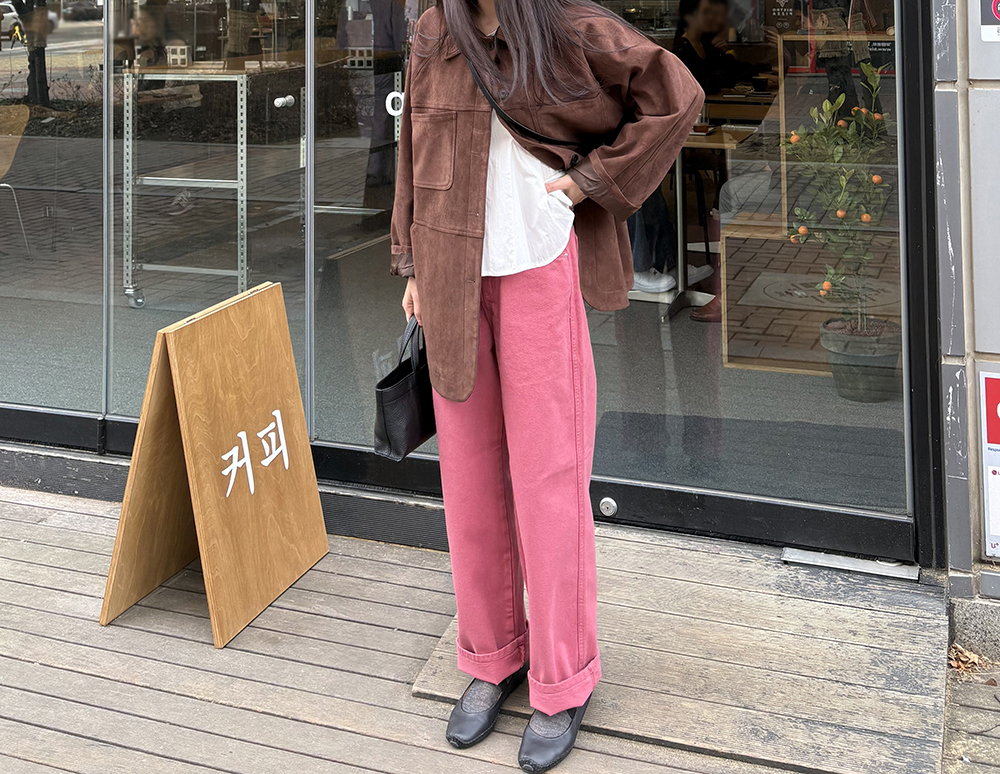 린드 basket 바스켓 스프링 다잉 팬츠 (3col)