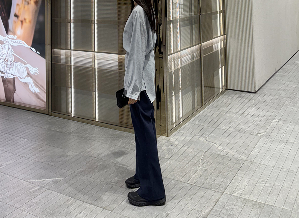 린드 네이비 당일) basket 바스켓 부츠컷 린다 밴딩 팬츠 (3col)