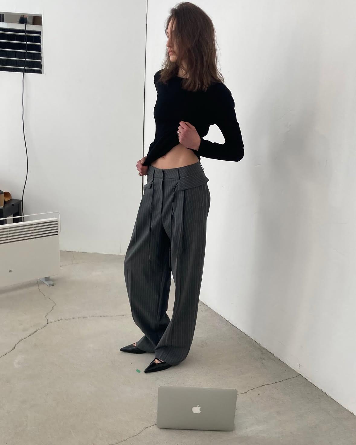 씨엘쇼룸 런던플랏 플리셰 니트 3color 25SS