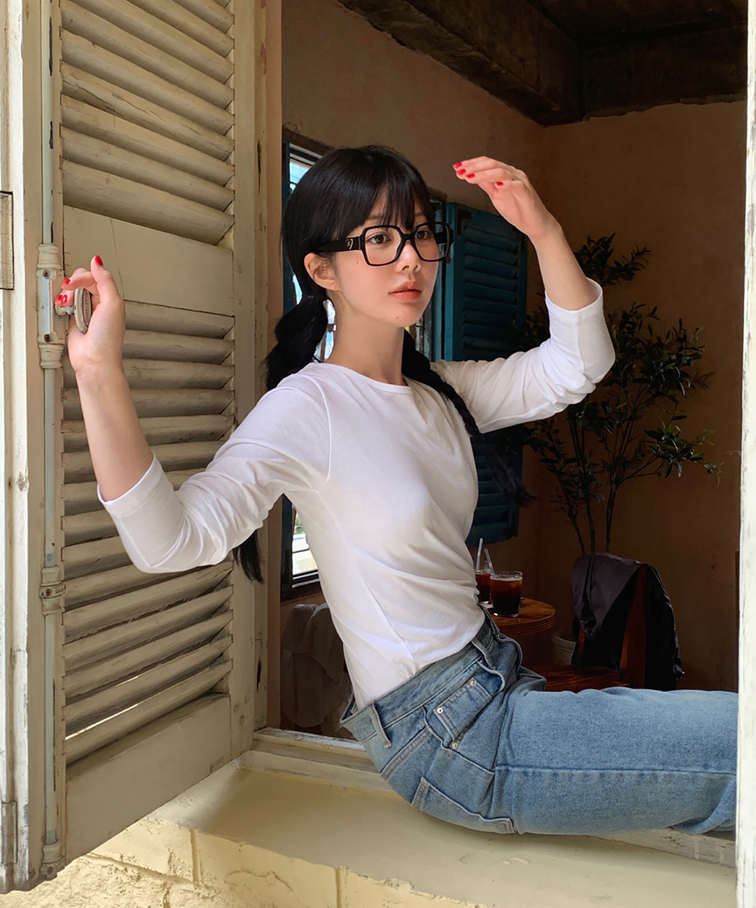 리넨느 day round tee (4color)