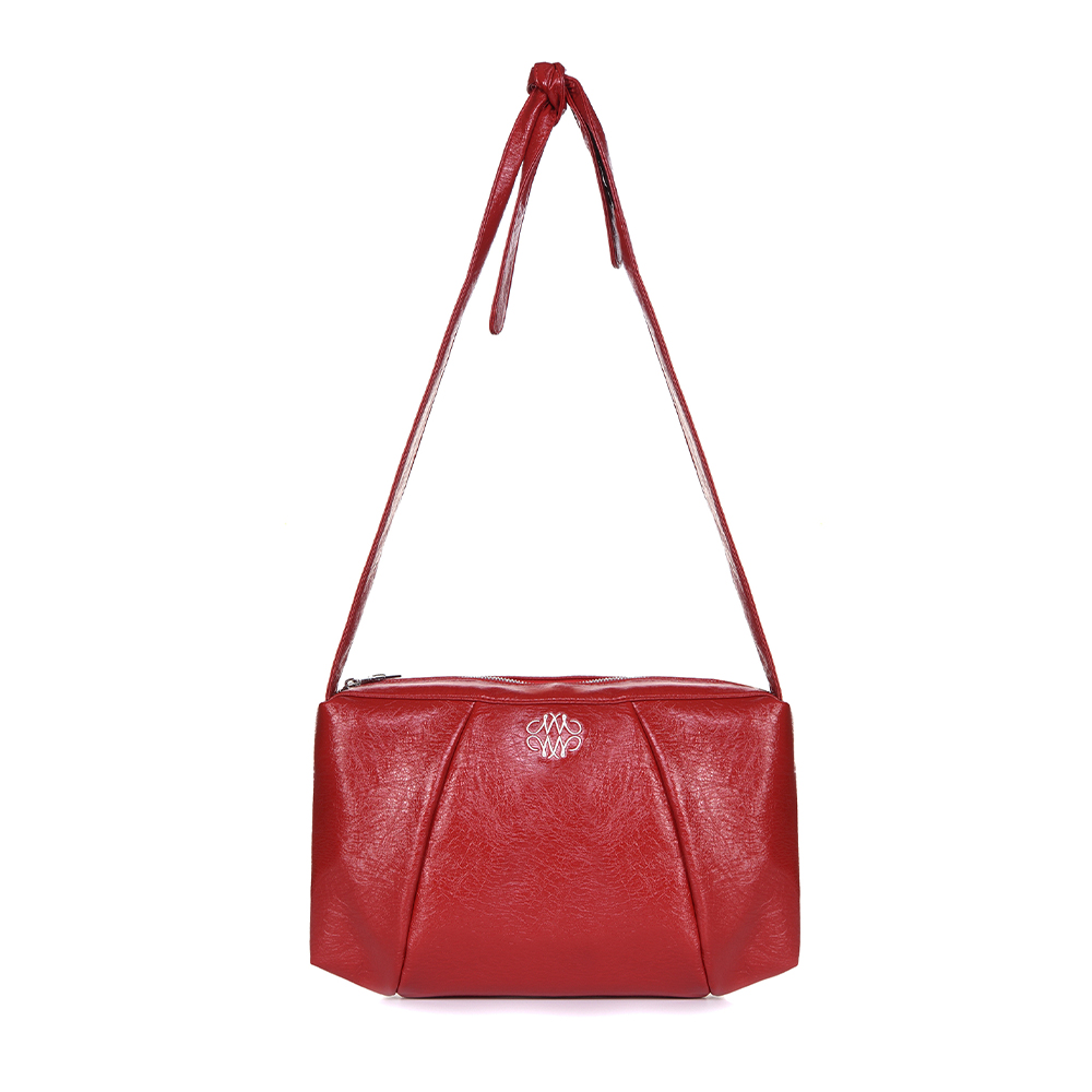 닉앤니콜 NICOLE SQUARE SHOULDER BAG_RED