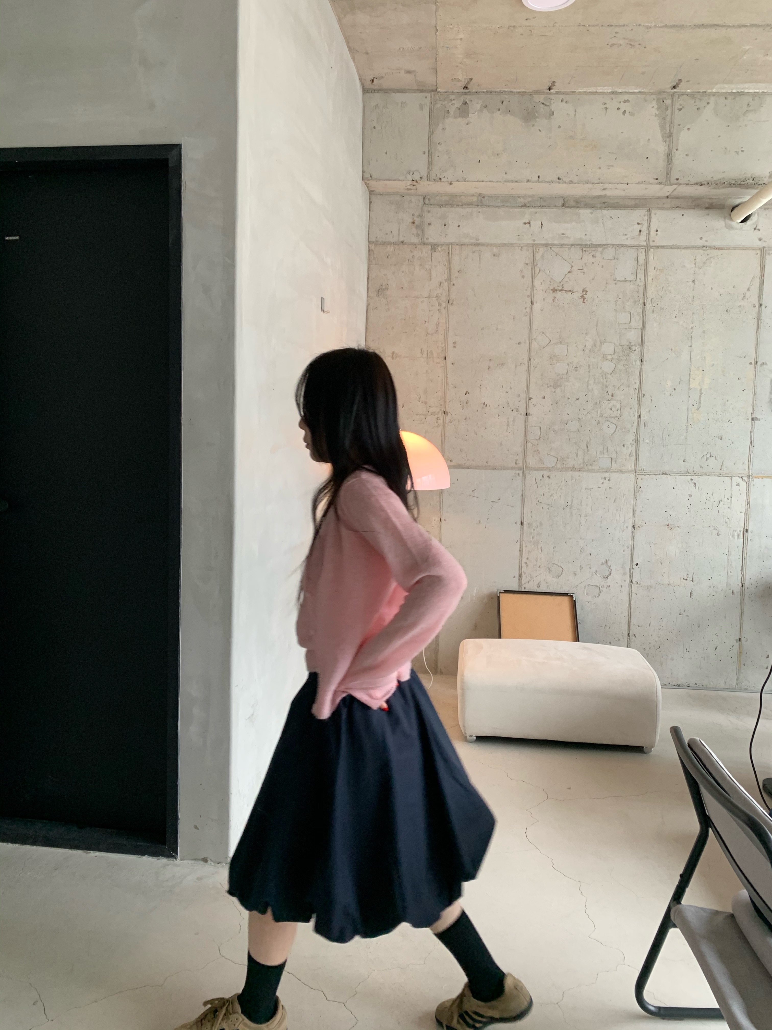 피핀샵 피핀샵 ppinshop 볼륨 미디 스커트 (2col)