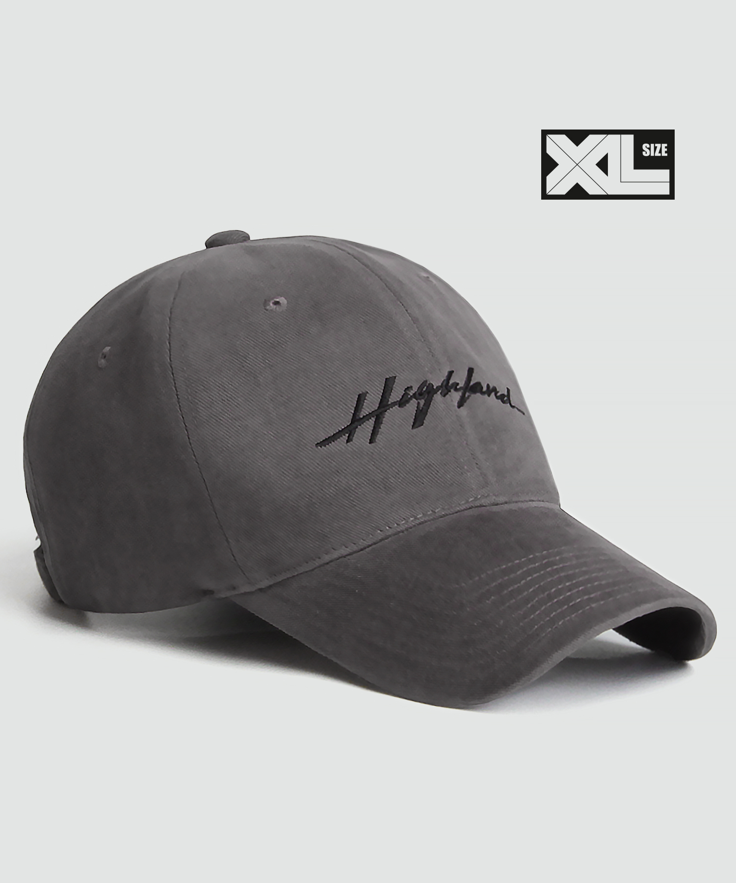 플래토 빅사이즈 피치원단 볼캡 XL HIGHLAND CAP GREY