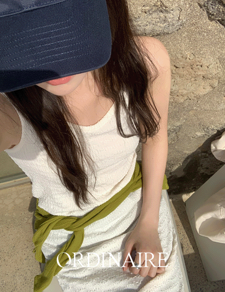 가내스라 [ordinaire] 신디 나시원피스 (2color/S-M/크림S 단독주문시오늘출발)