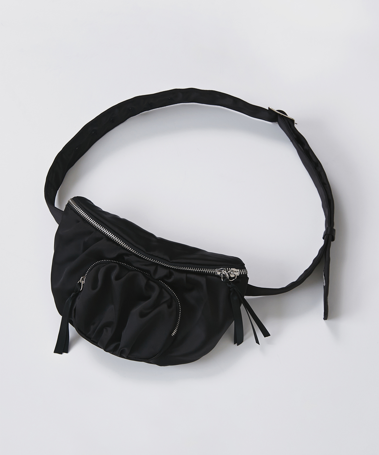 로우타이드 RUCHED BAG [BLACK]