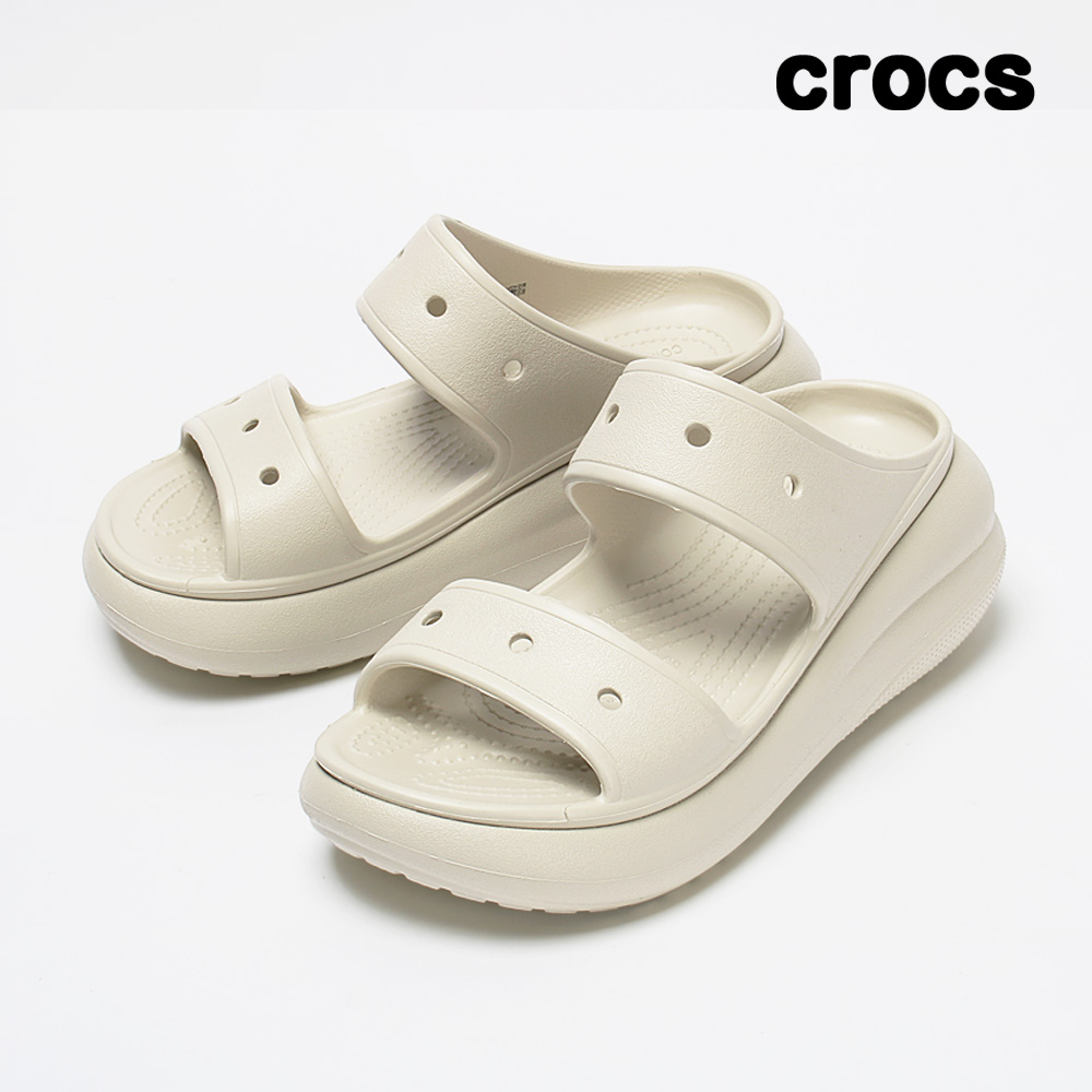 포스티 - 크록스 크러쉬 샌들 성인 슬리퍼 화이트 207670-2Y2