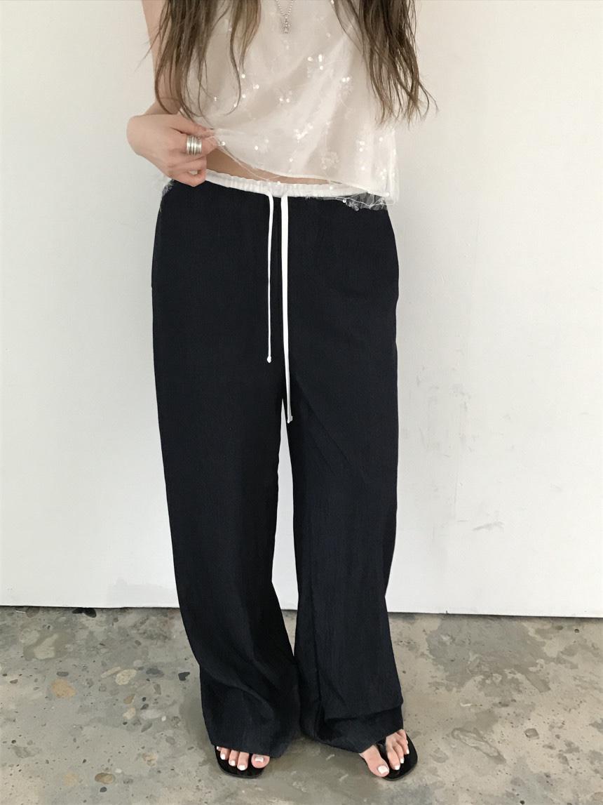 히스 누즈 빌드 밴딩 팬츠 (2C)