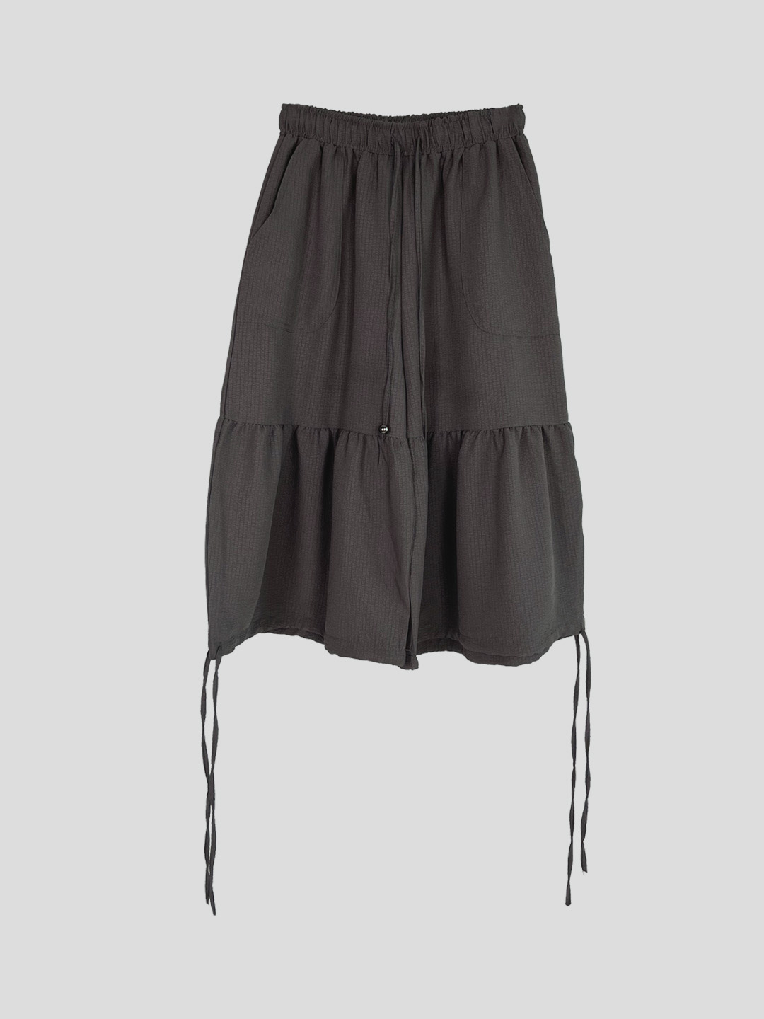 오오보 PUFF BERMUDA PANTS