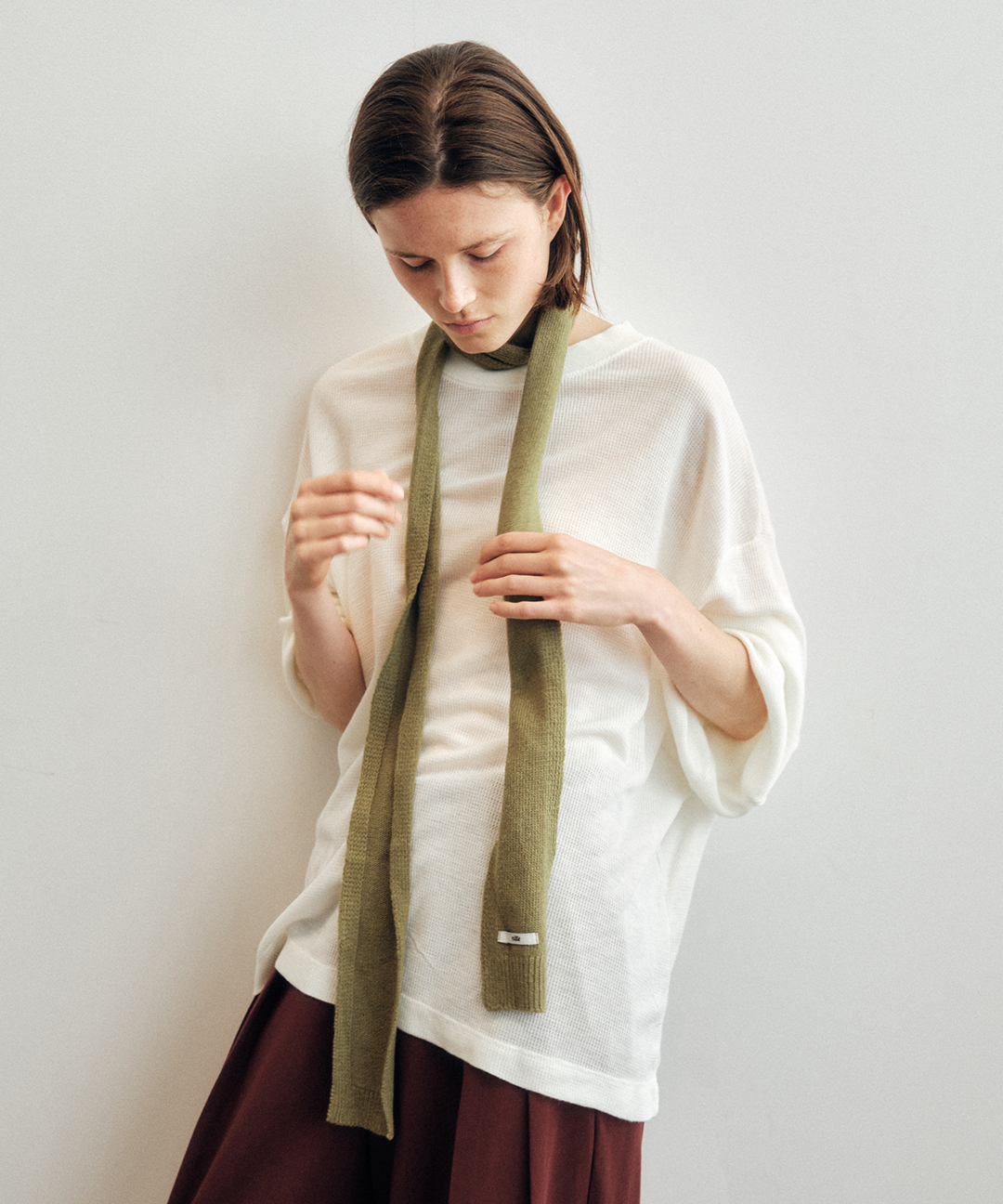 씨타 Wool Blended Knit Tie Muffler_CTA935(5color)