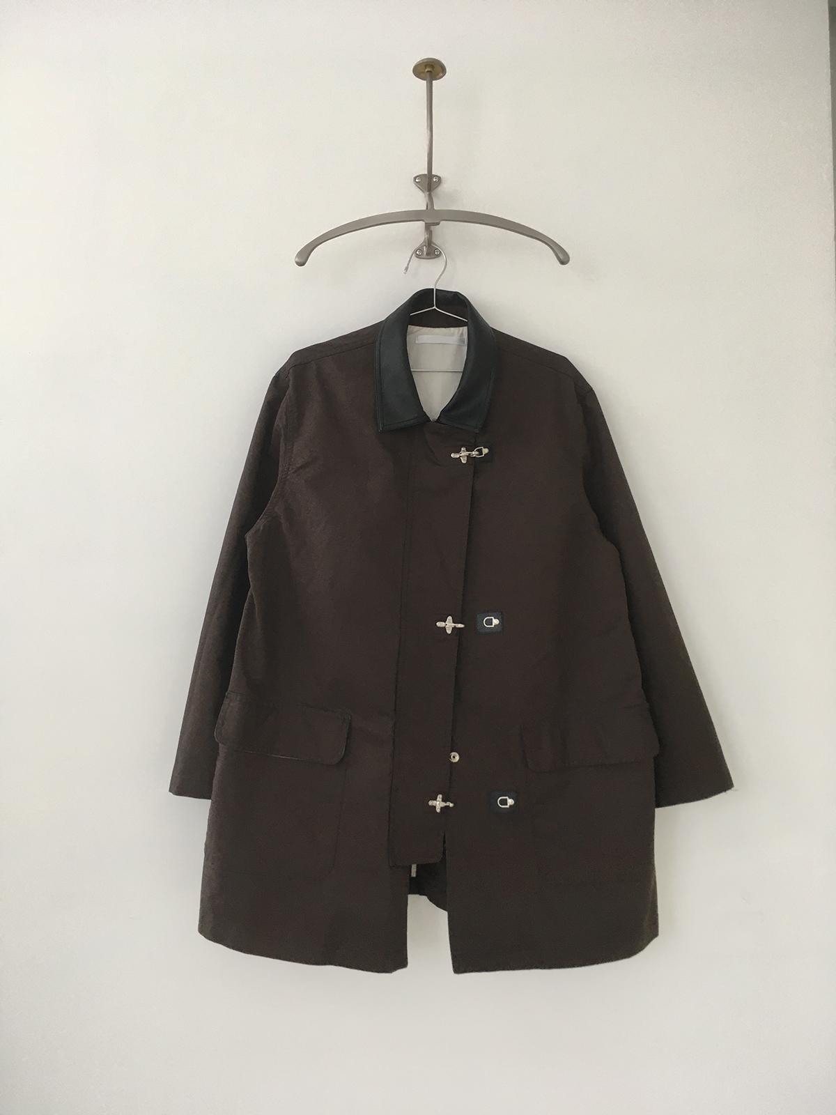 미엔느 [미엔느] buckle half coat / 버클 하프 코트 (2col)